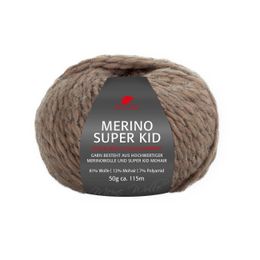 Merino Super Kid von Pro Lana, Braun meliert, aus Wolle