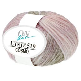 Linie 519 Cosmo von ONline, Blau/Gr&uuml;n/Rosa, aus Polyacryl