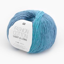 Fashion Cotton Light & Long dk von Rico Design, Aqua, aus Baumwolle