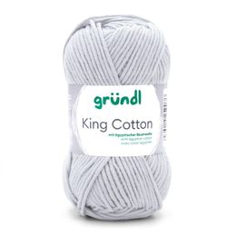 gr&uuml;ndl King Cotton von Gr&uuml;ndl, Hellgrau, aus Polyacryl
