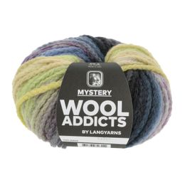 Mystery von WOOLADDICTS by Lang Yarns, Lilac/Blue/Green, aus Schurwolle