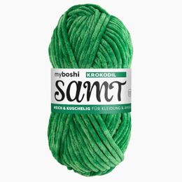 Samt von myboshi, Krokodil, aus Polyester