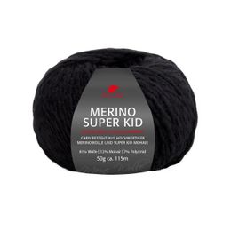 Merino Super Kid von Pro Lana, Schwarz, aus Wolle