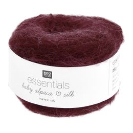 Essentials Baby Alpaca Loves Silk von Rico Design, Bordeaux, aus Alpaka