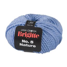 Brigitte No. 5 von Lana Grossa, Veilchenblau, aus Schurwolle