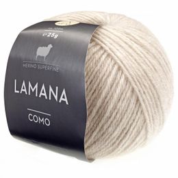 Como von lamana, Seidengrau, aus Schurwolle