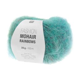 Fashion Mohair Rainbows von Rico Design, Aqua, aus Mohair