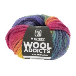 Mystery von WOOLADDICTS by Lang Yarns, Yellow/Green/Turquoise, aus Schurwolle