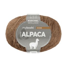 Alpaca von myboshi, Ocker, aus Polyacryl