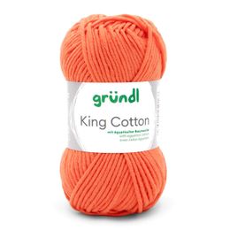 gr&uuml;ndl King Cotton von Gr&uuml;ndl, Orange, aus Polyacryl