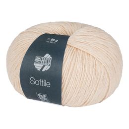 Sottile von Lana Grossa, Hellbeige, aus Baumwolle