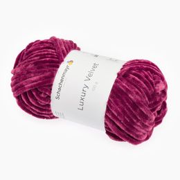 Luxury Velvet von Schachenmayr, Cherry, aus Polyester