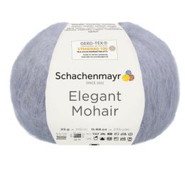 Elegant Mohair von Schachenmayr, Silber, aus Mohair