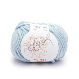 Aspen von ggh, Silberblau, aus Schurwolle
