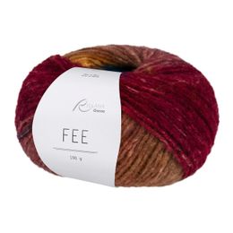 Fee von Rellana Garne, Blau/Bordeaux/Messing, aus Schurwolle