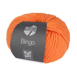 Bingo von Lana Grossa, Neonorange, aus Schurwolle