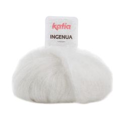 Ingenua von Katia, Naturwei&szlig;, aus Mohair