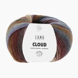 Cloud von Lang Yarns, Kastanie/Petrol, aus Schurwolle