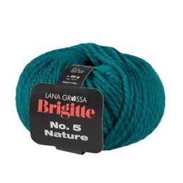 Brigitte No. 5 von Lana Grossa, Opalgr&uuml;n, aus Schurwolle