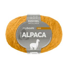 Alpaca von myboshi, Senf, aus Polyacryl