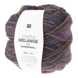 Creative Melange aran Wonderball von Rico Design, Winter, aus Schurwolle