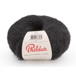 Phil Light Mohair von phildar, Noir, aus Polyacryl