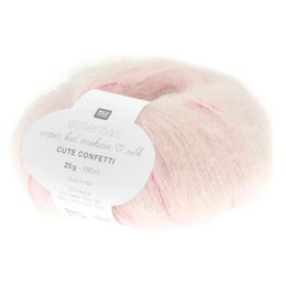 Essentials Super Kid Mohair Loves Silk Cute Confetti von Rico Design, Berries, aus Mohair