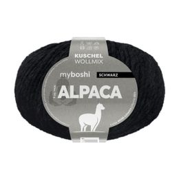 Alpaca von myboshi, Schwarz, aus Polyacryl