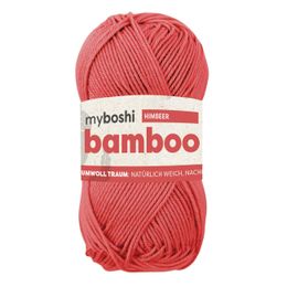 Bamboo von myboshi, Himbeer, aus Viskose