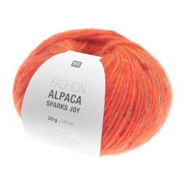 Fashion Alpaca Sparks Joy von Rico Design, Orange, aus Polyamid
