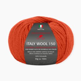 Italy Wool 150 von Pro Lana, Orange, aus Schurwolle