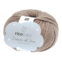 Baby Dream dk Uni von Rico Design, Nougat, aus Polyacryl