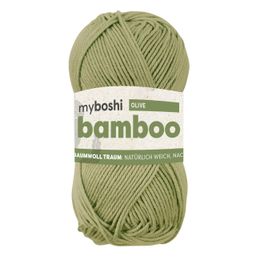 Bamboo von myboshi, Olive, aus Viskose
