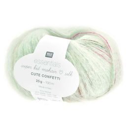 Essentials Super Kid Mohair Loves Silk Cute Confetti von Rico Design, Summer, aus Mohair