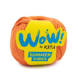 Summer Vibes von Wow by Katia, Neonorange, aus Baumwolle