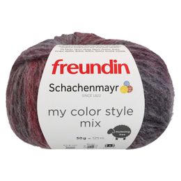 my color style mix von freundin x Schachenmayr, Pink Vulcano Color, aus Polyamid