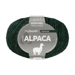 Alpaca von myboshi, Smaragd, aus Polyacryl