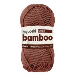 Bamboo von myboshi, Kastanie, aus Viskose
