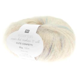 Essentials Super Kid Mohair Loves Silk Cute Confetti von Rico Design, Winter, aus Mohair