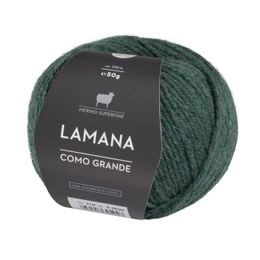 Como Grande von lamana, Moosgr&uuml;n, aus Schurwolle