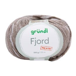 gr&uuml;ndl Fjord von Gr&uuml;ndl, Grau/Graubraun, aus Schurwolle