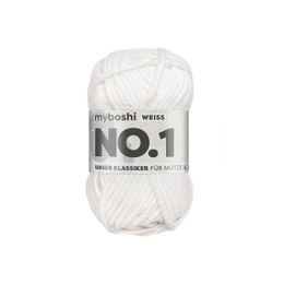 No. 1 von myboshi, Wei&szlig;, aus Polyacryl