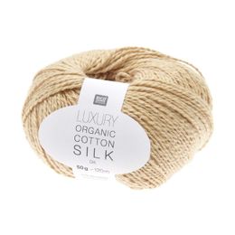 Luxury Organic Cotton Silk dk von Rico Design, Sand, aus Baumwolle