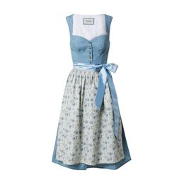 Stockerpoint Dirndl Damen Gr&ouml;&szlig;e 36 beige / blau