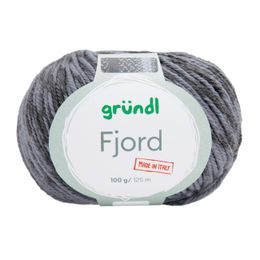 gr&uuml;ndl Fjord von Gr&uuml;ndl, Mausgrau/Anthrazit, aus Schurwolle