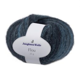 Flou von Junghans-Wolle, Anthra/Grau/Bleu, aus Alpaka