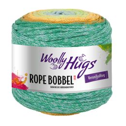 Rope Bobbel von Woolly Hugs, Gelb/Gr&uuml;n, aus Baumwolle