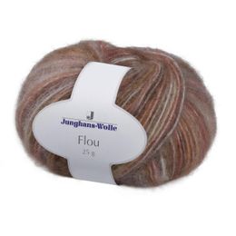 Flou von Junghans-Wolle, Beige/Grau/Braun, aus Alpaka