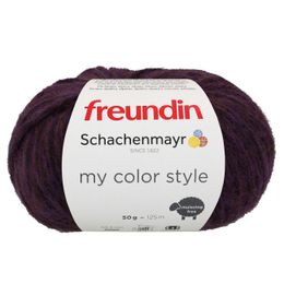 my color style von freundin x Schachenmayr, Aubergine, aus Polyamid