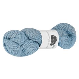 Kremke Soul Wool Reborn Wool recycled von Kremke Soul Wool, Pastellblau, aus Wolle